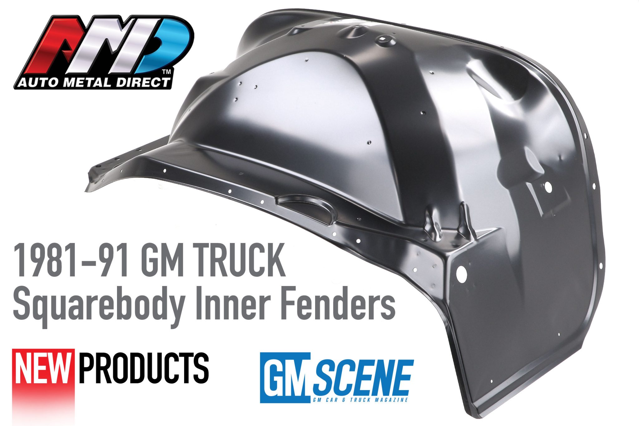 New Product – AMD Squarebody Inner Fenders – GM Scene Magazine®